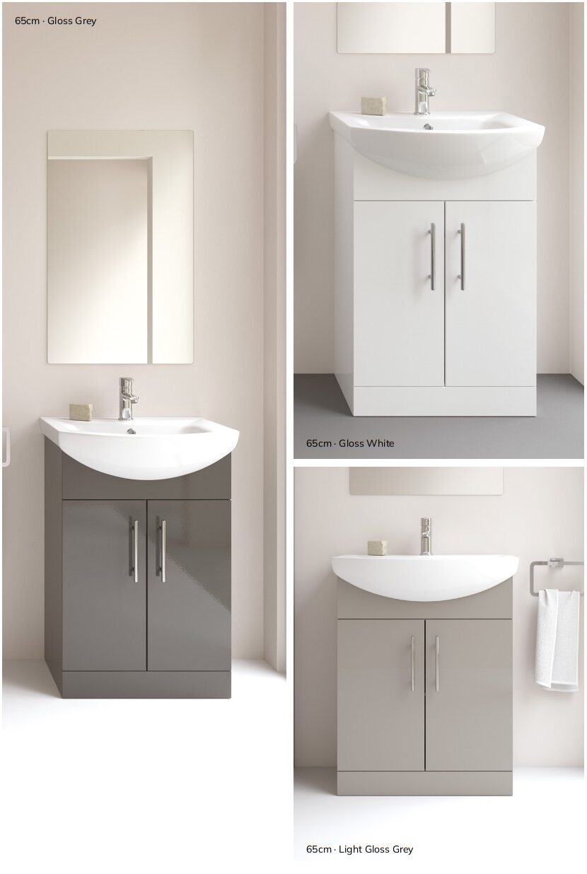 SONAS | BELMONT Round Vanity Units – McCartney Tiles