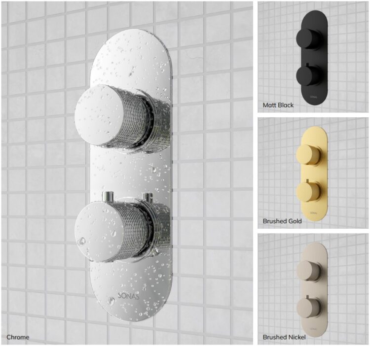SONAS | Concealed Thermostatic Shower Valves – McCartney Tiles