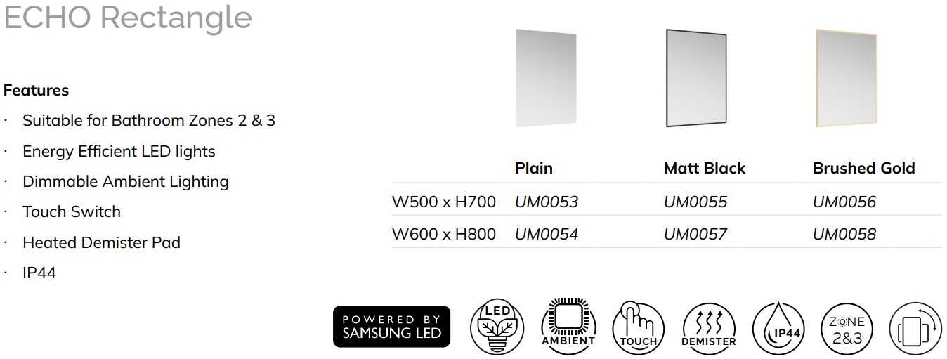 SONAS | ECHO Mirror Series – McCartney Tiles