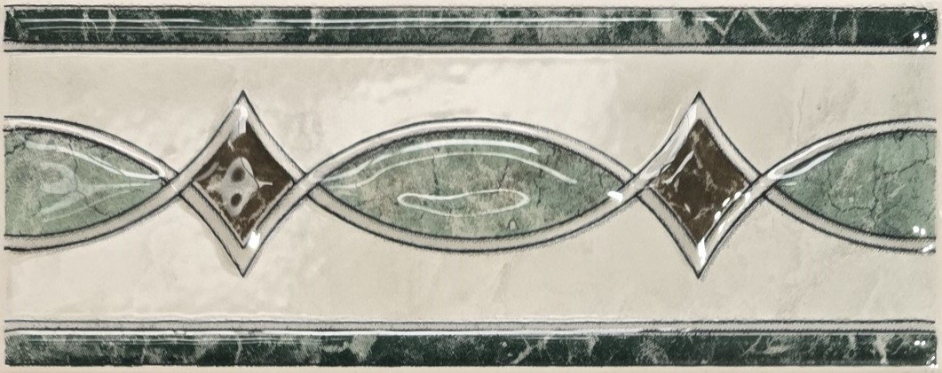 CHELSEA Green 200×300 (& Listel) – McCartney Tiles