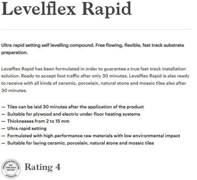 LevelFlex Rapid – McCartney Tiles